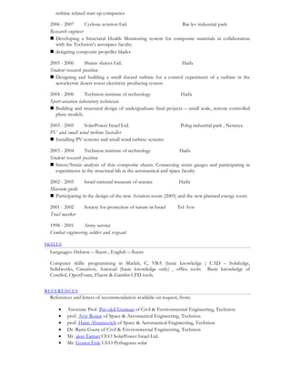 Hanan E. Levy resume 2010 | PDF | Science