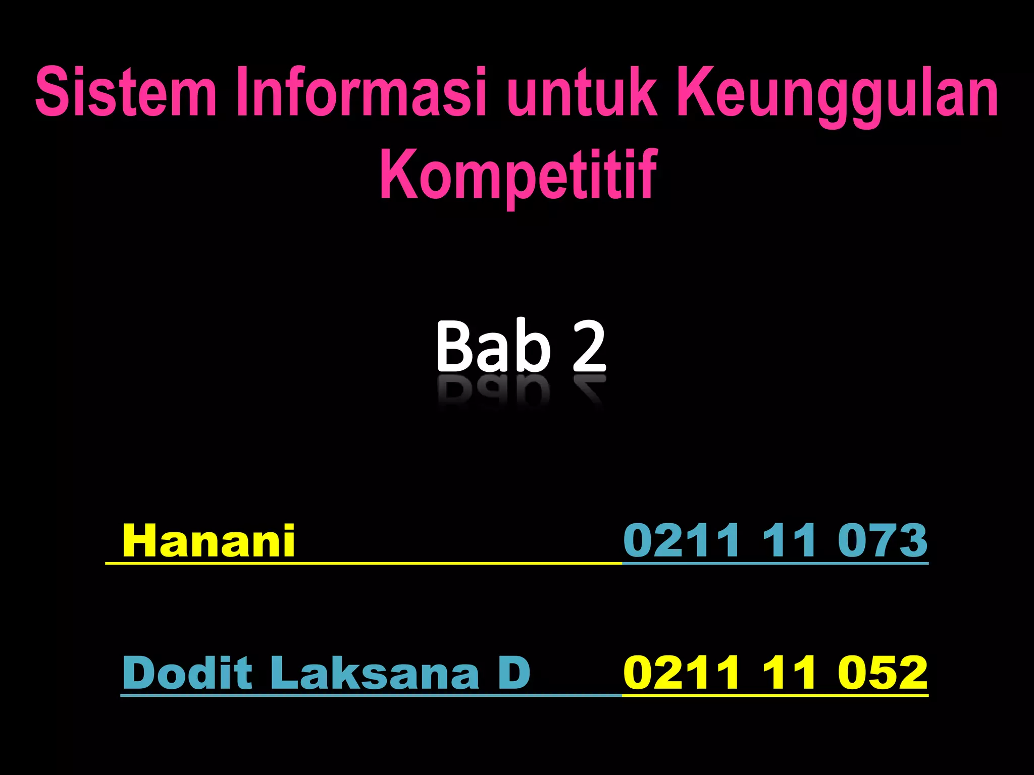 SIM TEORI BAB 2 | PPT