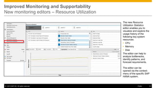 HANA SPS07 Administration & Monitoring | PPT