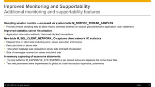 HANA SPS07 Administration & Monitoring | PPT