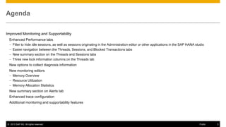 HANA SPS07 Administration & Monitoring | PPT