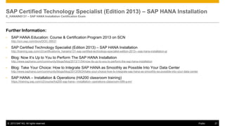 HANA SPS07 LCM | PPTX | Operating Systems | Computer Software and Applications