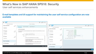 SAP HANA SPS10- Security | PPT