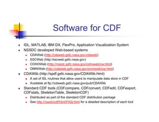 CDF Embraces XML and SOAP | PDF