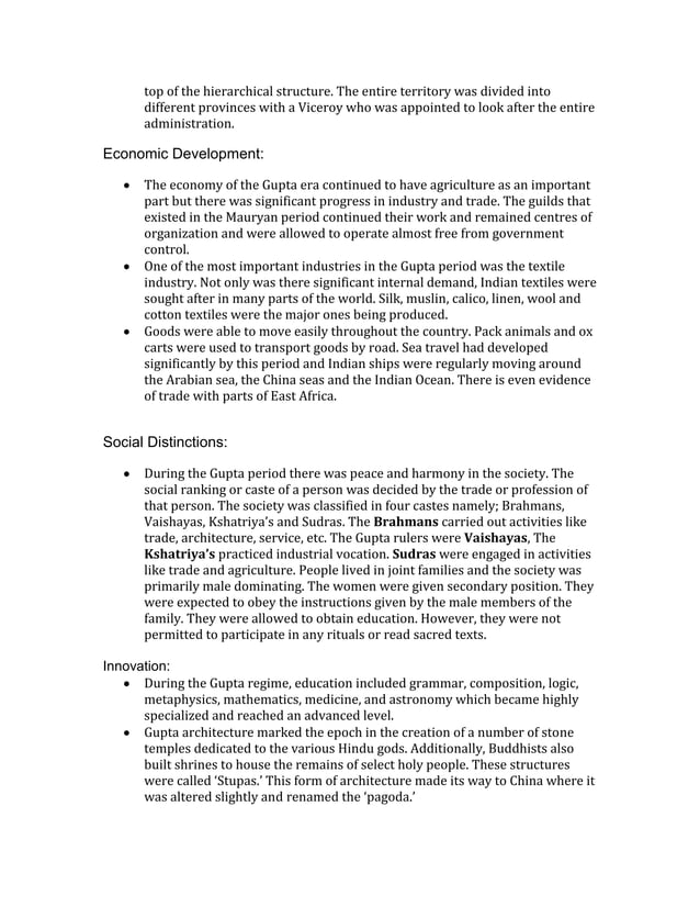 Han china and Gupta India | PDF