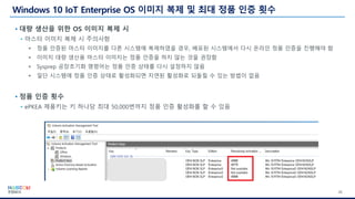 한컴MDS_Windows 10 IoT Enterprise | PDF