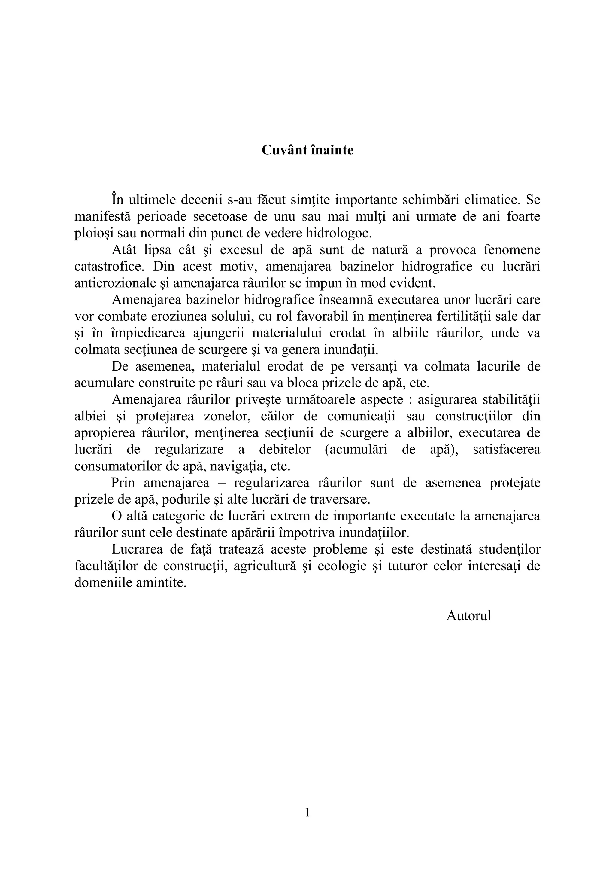 Hancu regularizari de rauri si combaterea inundatiilor | PDF