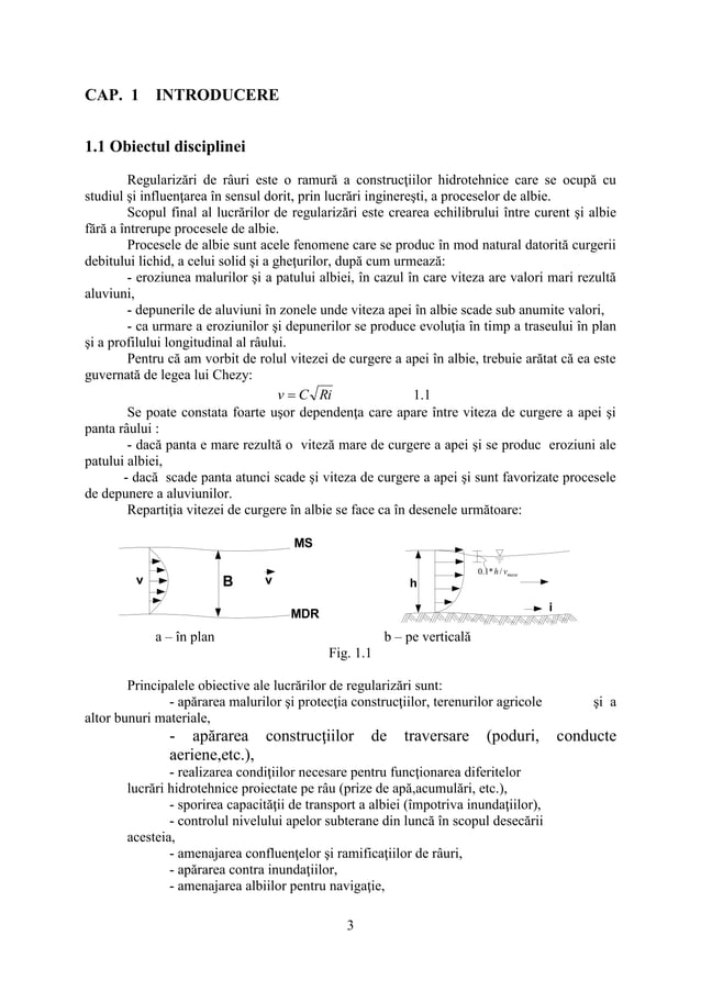 Hancu regularizari de rauri si combaterea inundatiilor | PDF