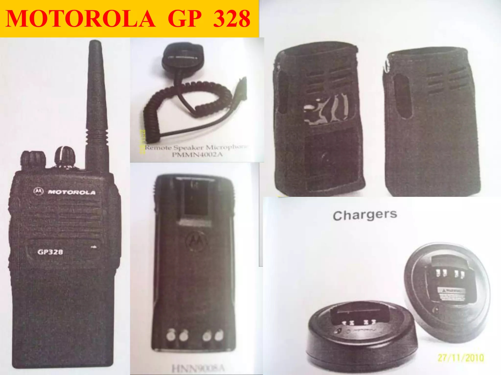Hand held communication sets | PPSX