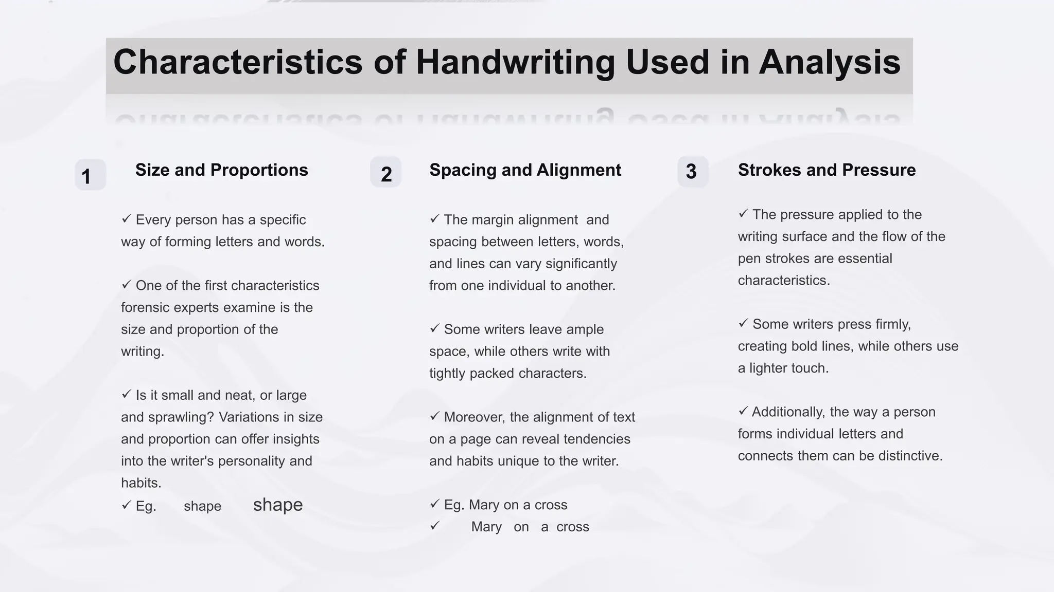 Handwriting and its Characteristics.pptx