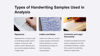 Handwriting and its Characteristics.pptx
