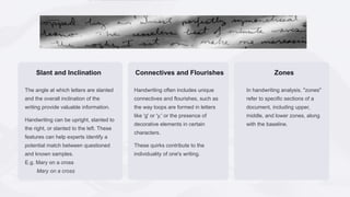 Handwriting and its Characteristics.pptx