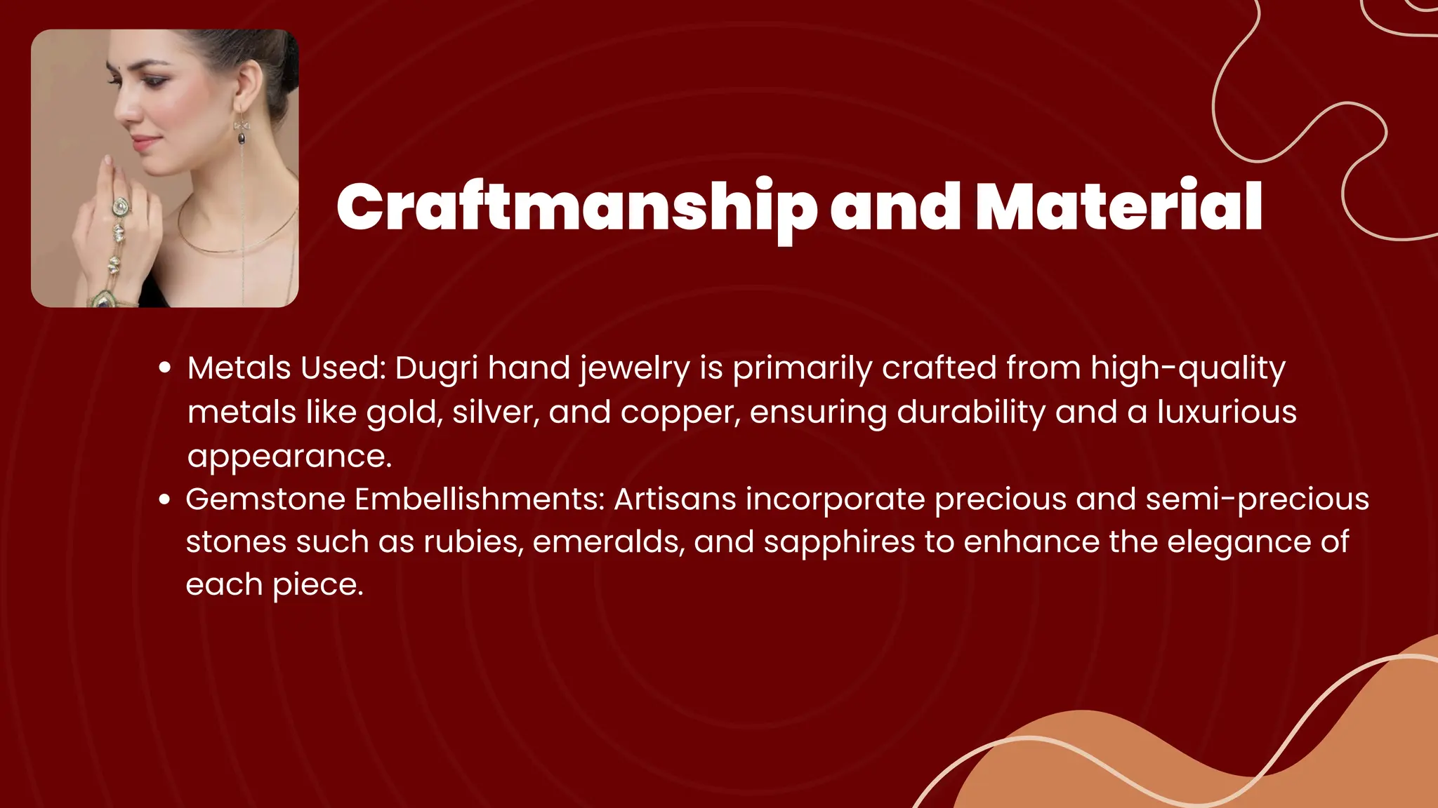 Dugri Hand Jewellery indian craftmanship | PDF