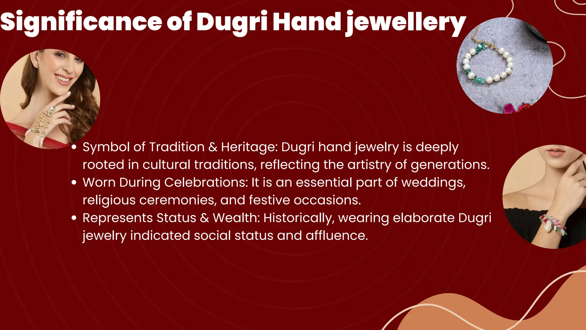 Dugri Hand Jewellery indian craftmanship | PDF