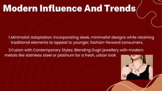 Dugri Hand Jewellery indian craftmanship | PPT