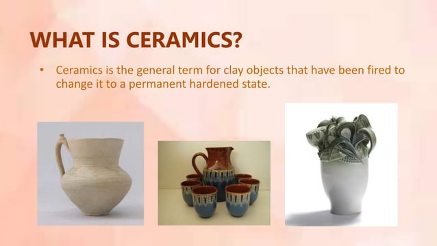 HAND-BUILT CERAMIC TECHNIQUES.pptx | Woodworking | Arts and Crafts