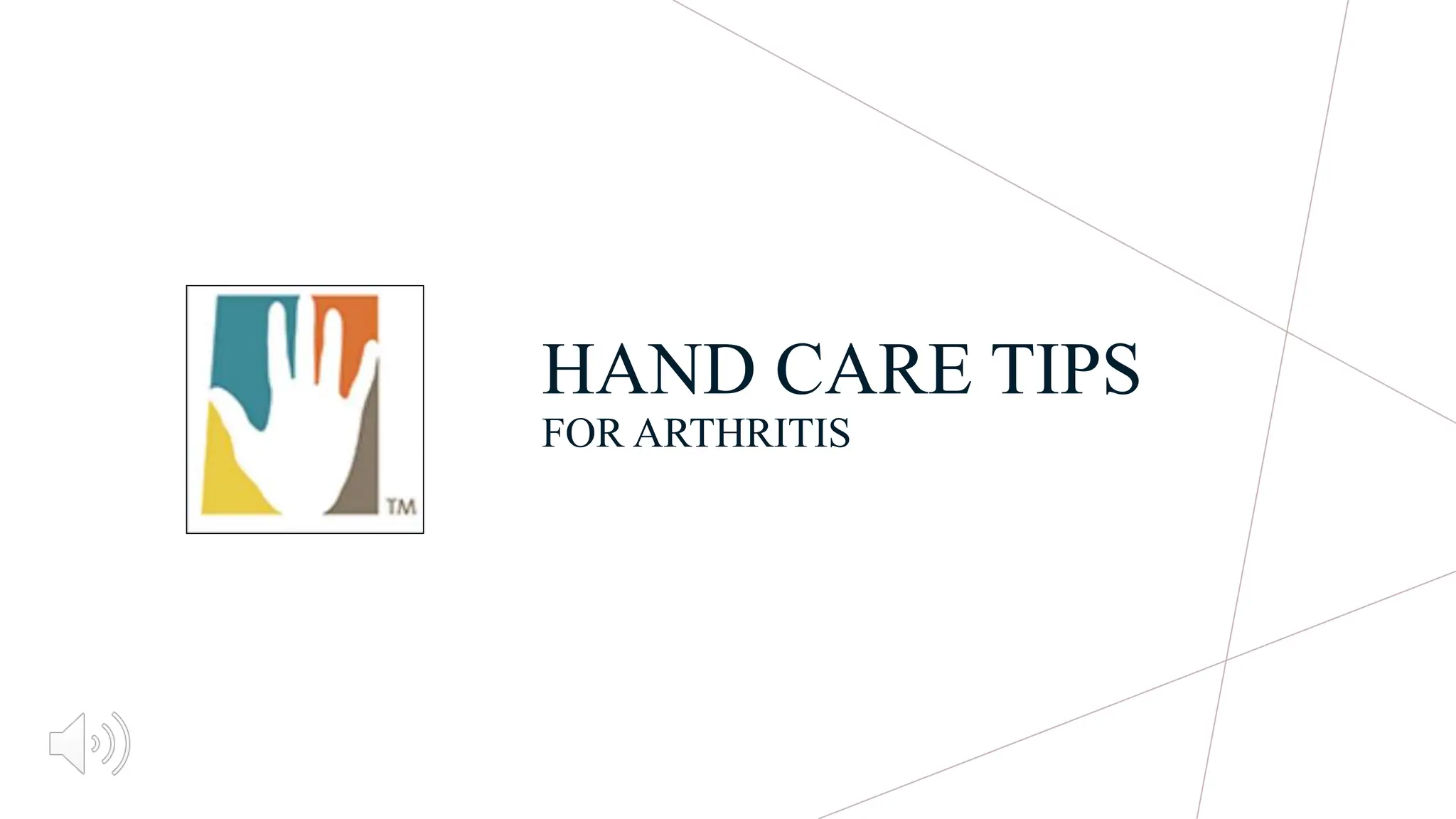 HandandMicroHand-Care-Tips-for-Arthritis.pptx