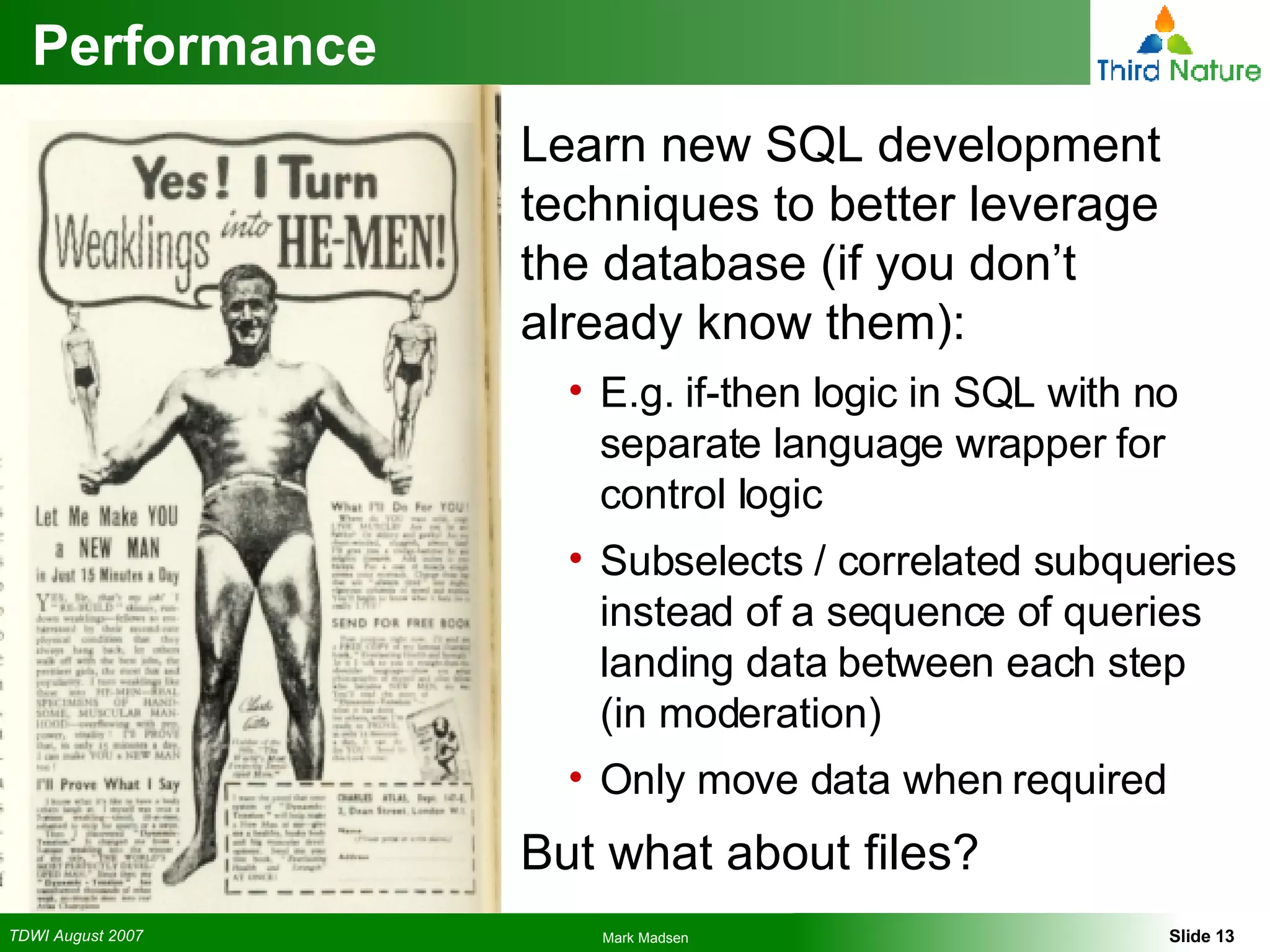 Hand Coding Etl Scenarios And Challenges Ppt