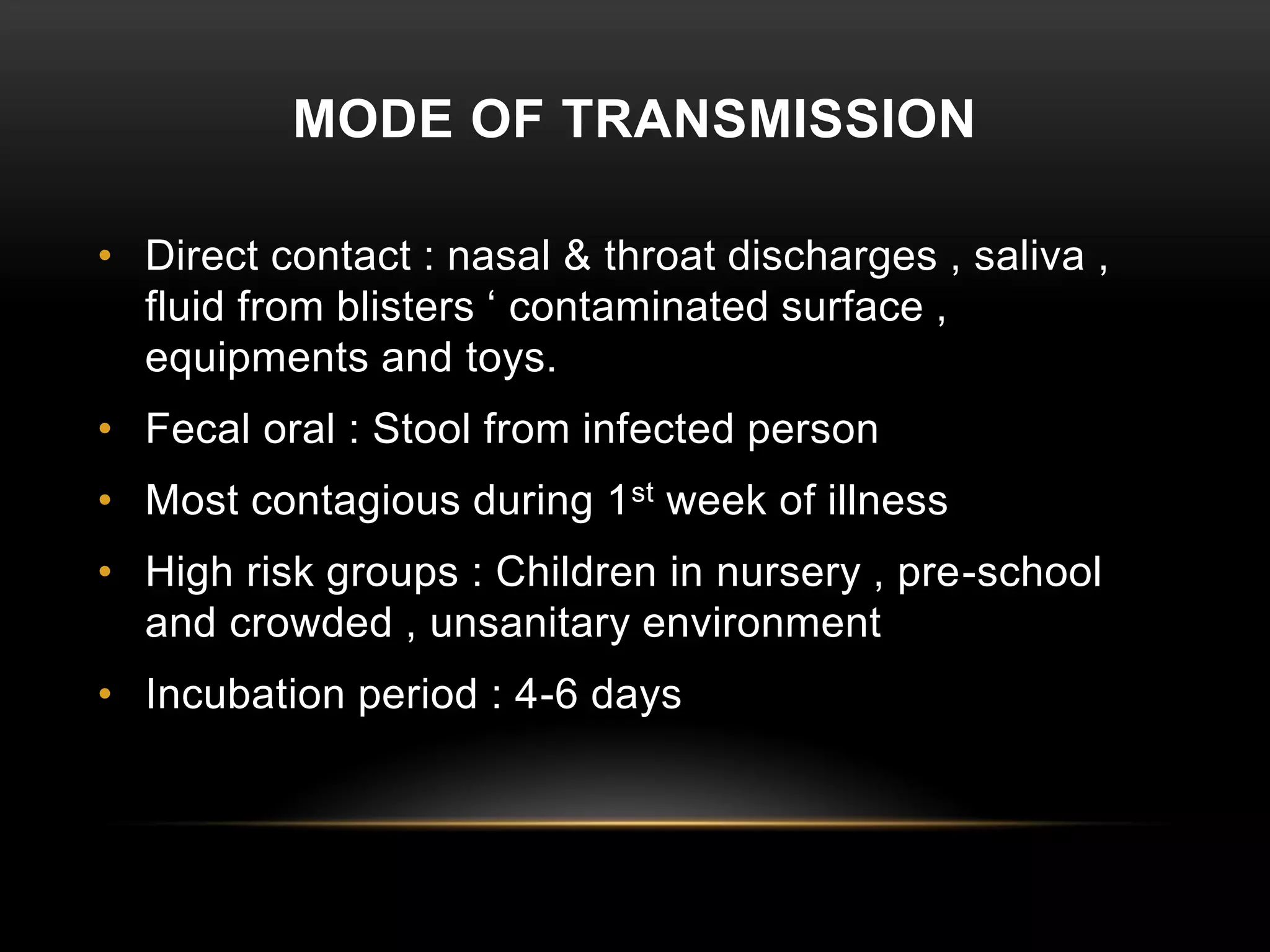 Hand foot-mouth disease (hfmd) | PDF