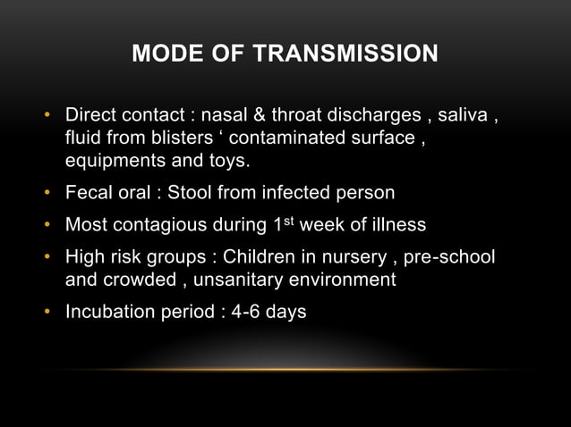 Hand foot-mouth disease (hfmd) | PDF | Infectious Diseases | Diseases ...
