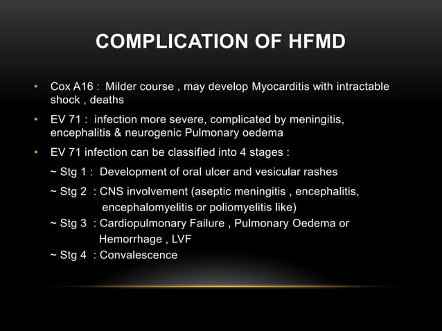Hand foot-mouth disease (hfmd) | PDF | Infectious Diseases | Diseases ...