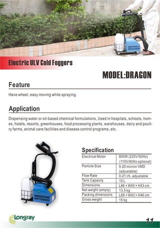 Hand Held Thermal Fogging Machine | PDF