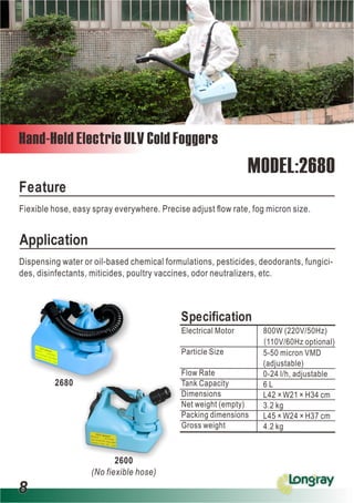 Hand Held Thermal Fogging Machine | PDF