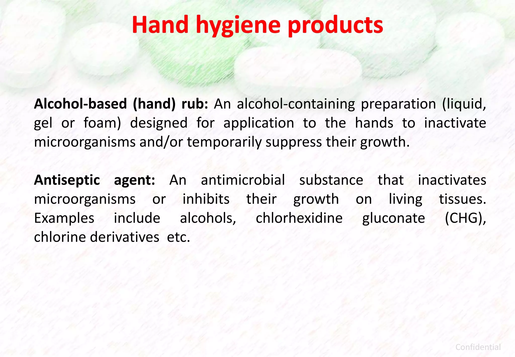 Proper Hand hygiene guidelines | PPTX