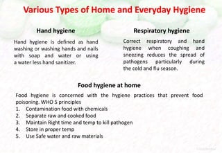 Proper Hand hygiene guidelines | PPTX