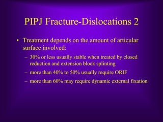Hand injuries | PPSX