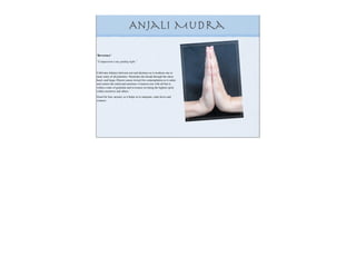 Therapeutic Hand Mudras for benefit of all | PDF