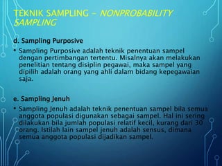 jenis penelitian | PPT | Free Download