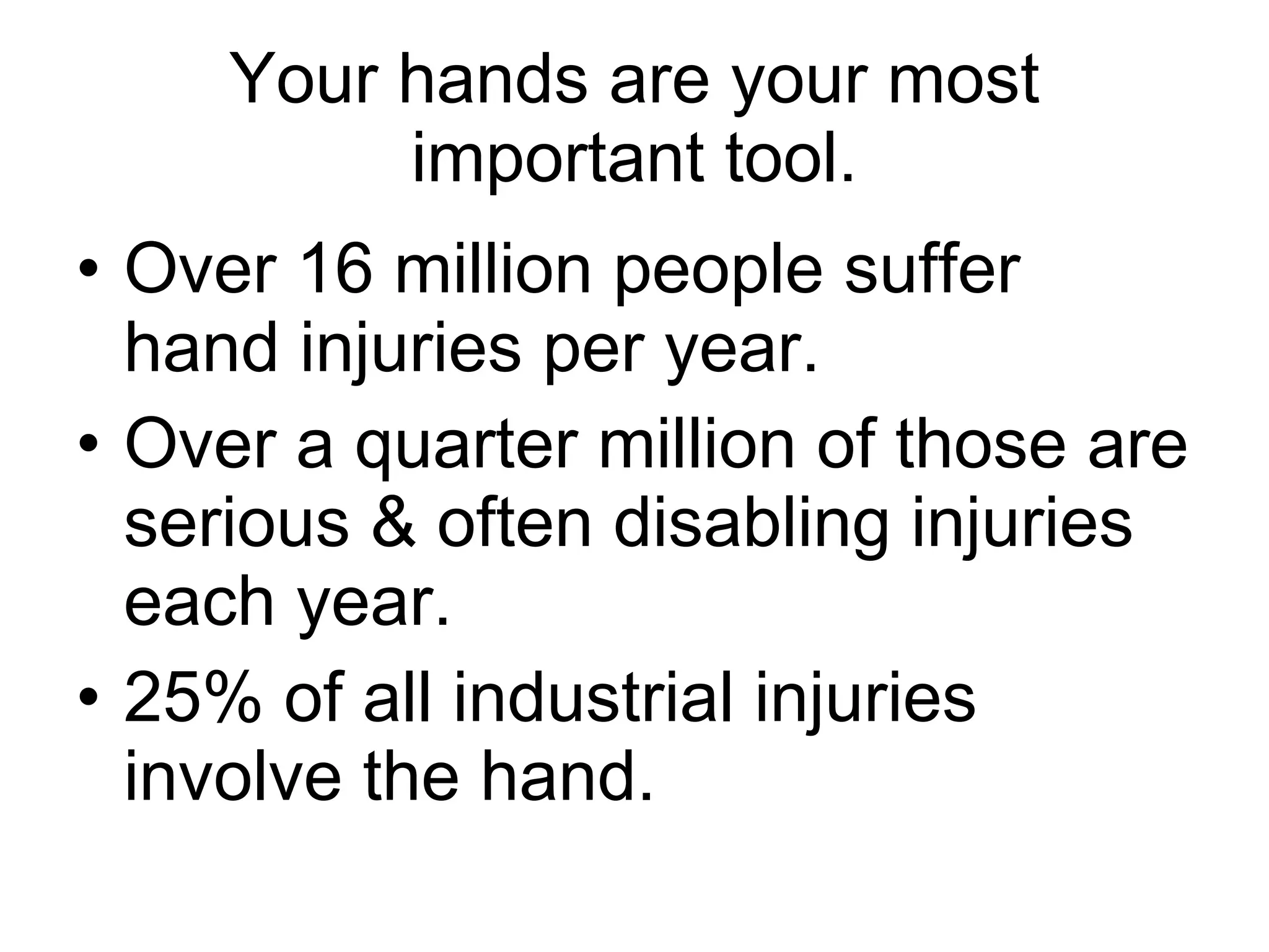 Hand Safety | PPT