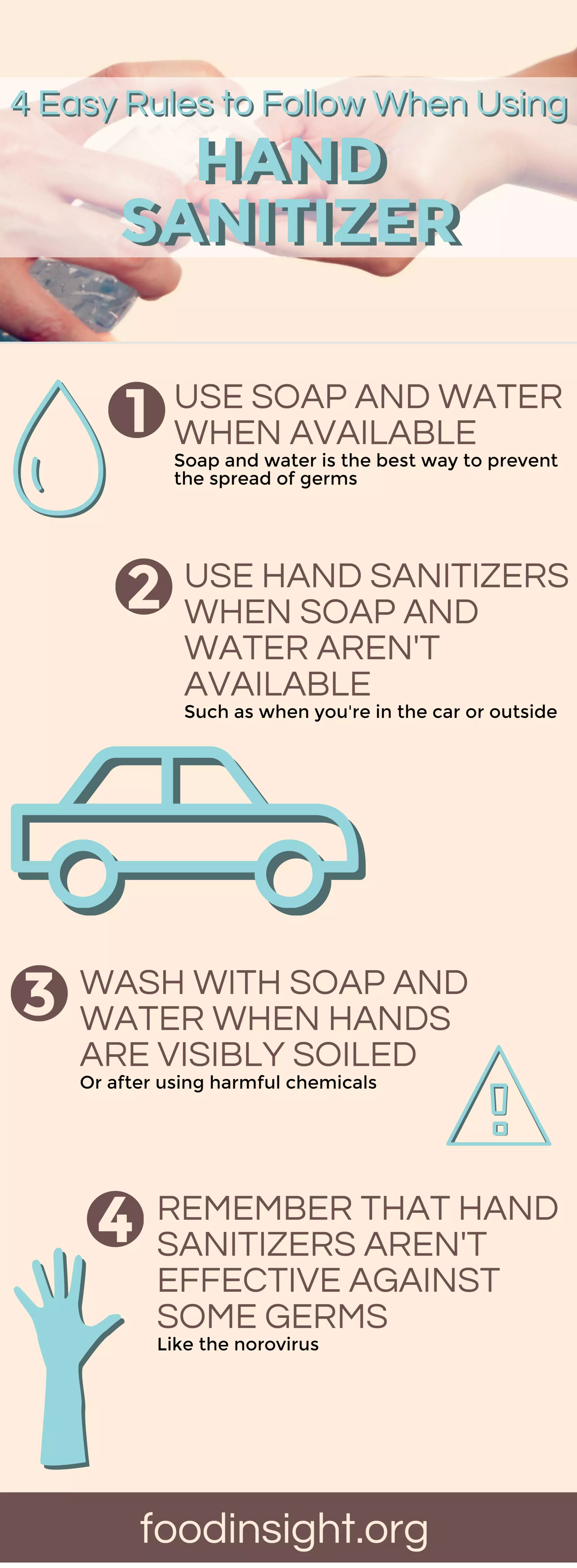4 Easy Rules to Follow When Using Hand Sanitizer | PDF