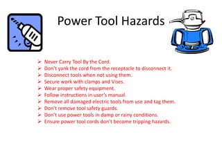 Hand and power tools | PPTX