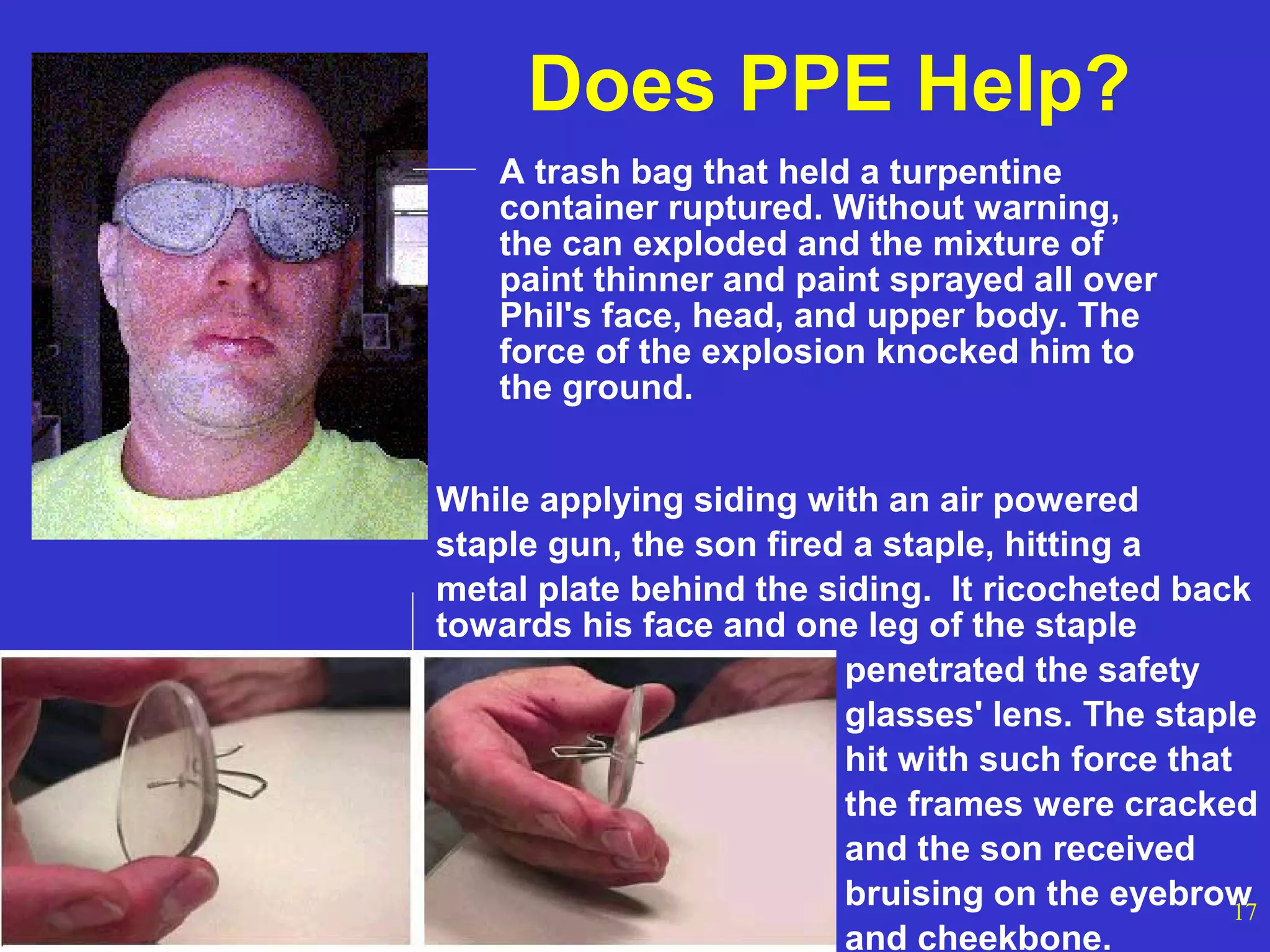 Hand and power tool safety power point | PPT