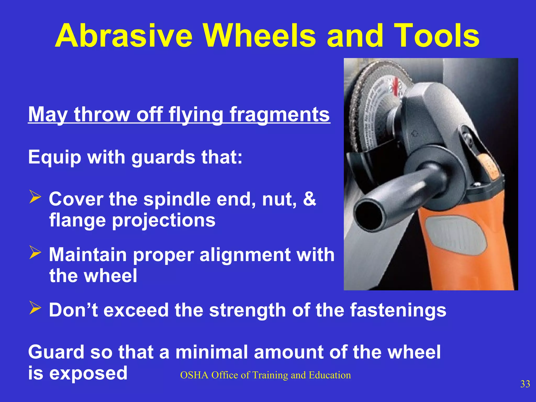 Hand and power tool safety power point | PPT