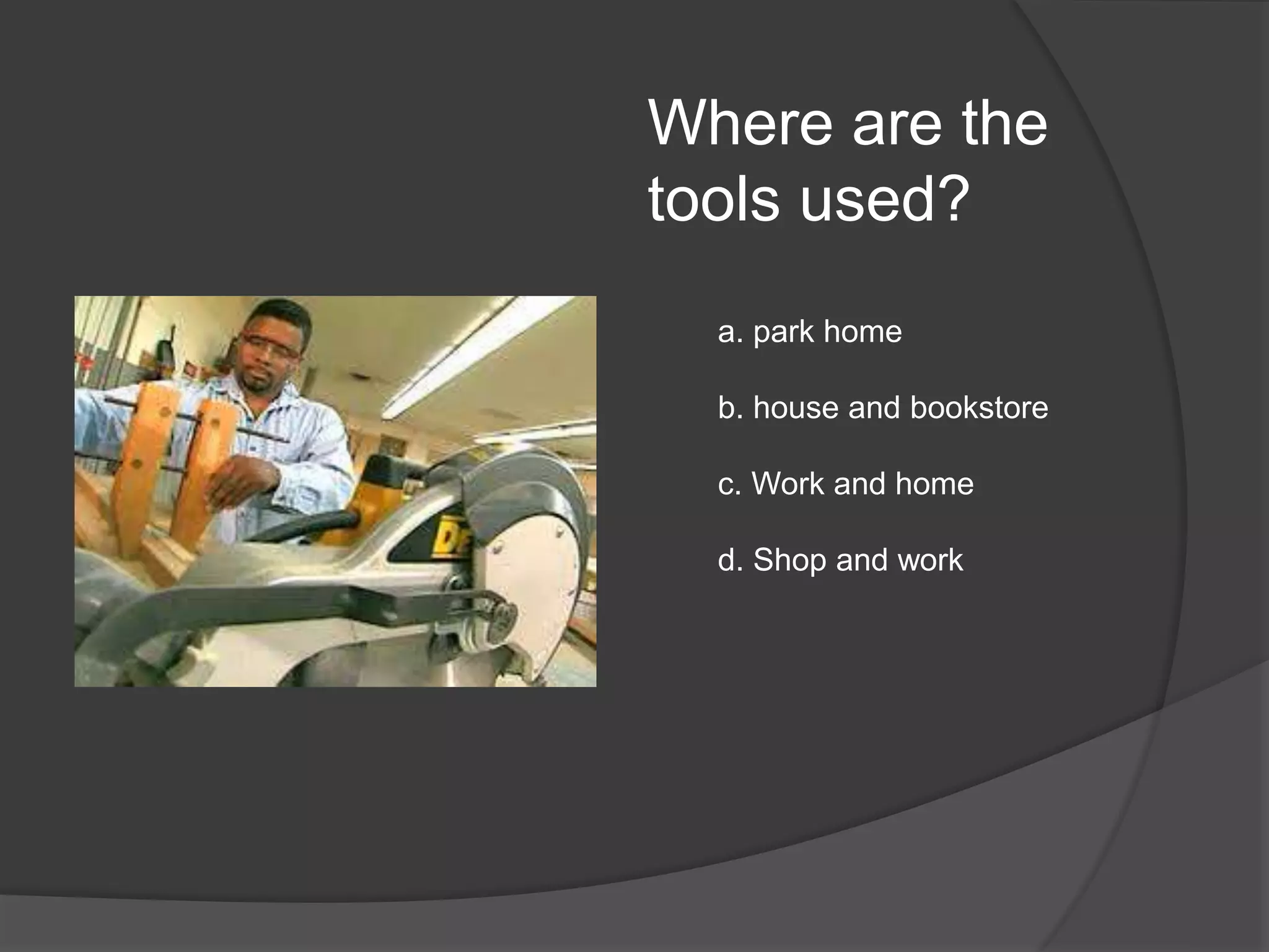 Hand and power tool safety prescott college | PPTX | Internet for ...