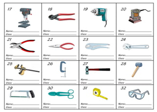 Hand and power tool safety quiz 1 (1) jaz | PDF