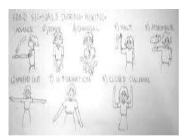 Hand and whistle signals | PPTX