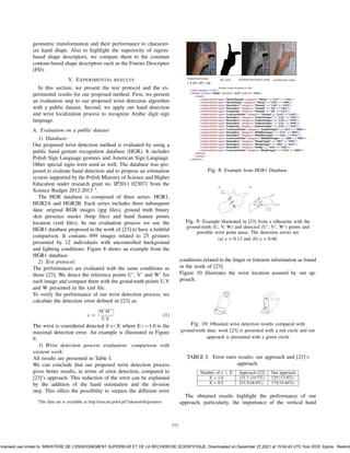 Hand and wrist localization approach: sign language recognition | PDF