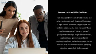 Best Hand Surgeon London | PPT