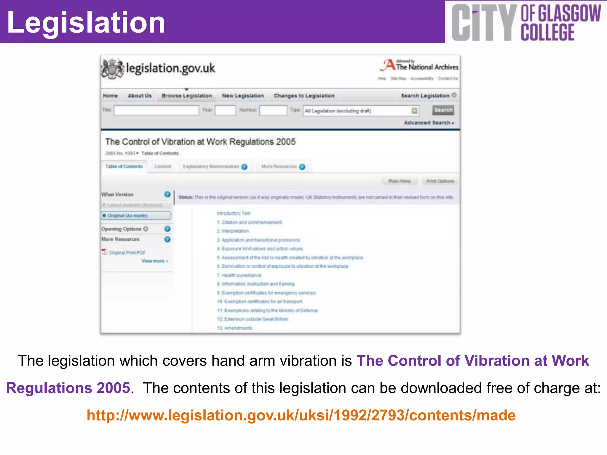 Hand Arm Vibration | PPTX