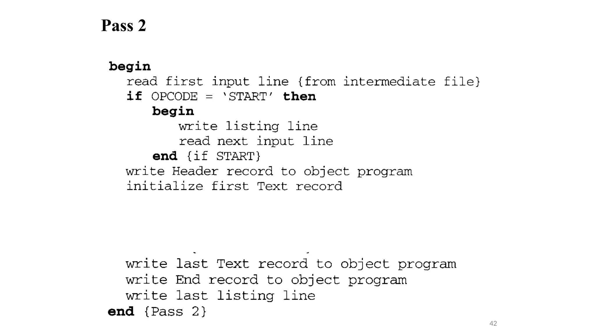 hand assembly of sic/xe architecture is explained in this | PPT