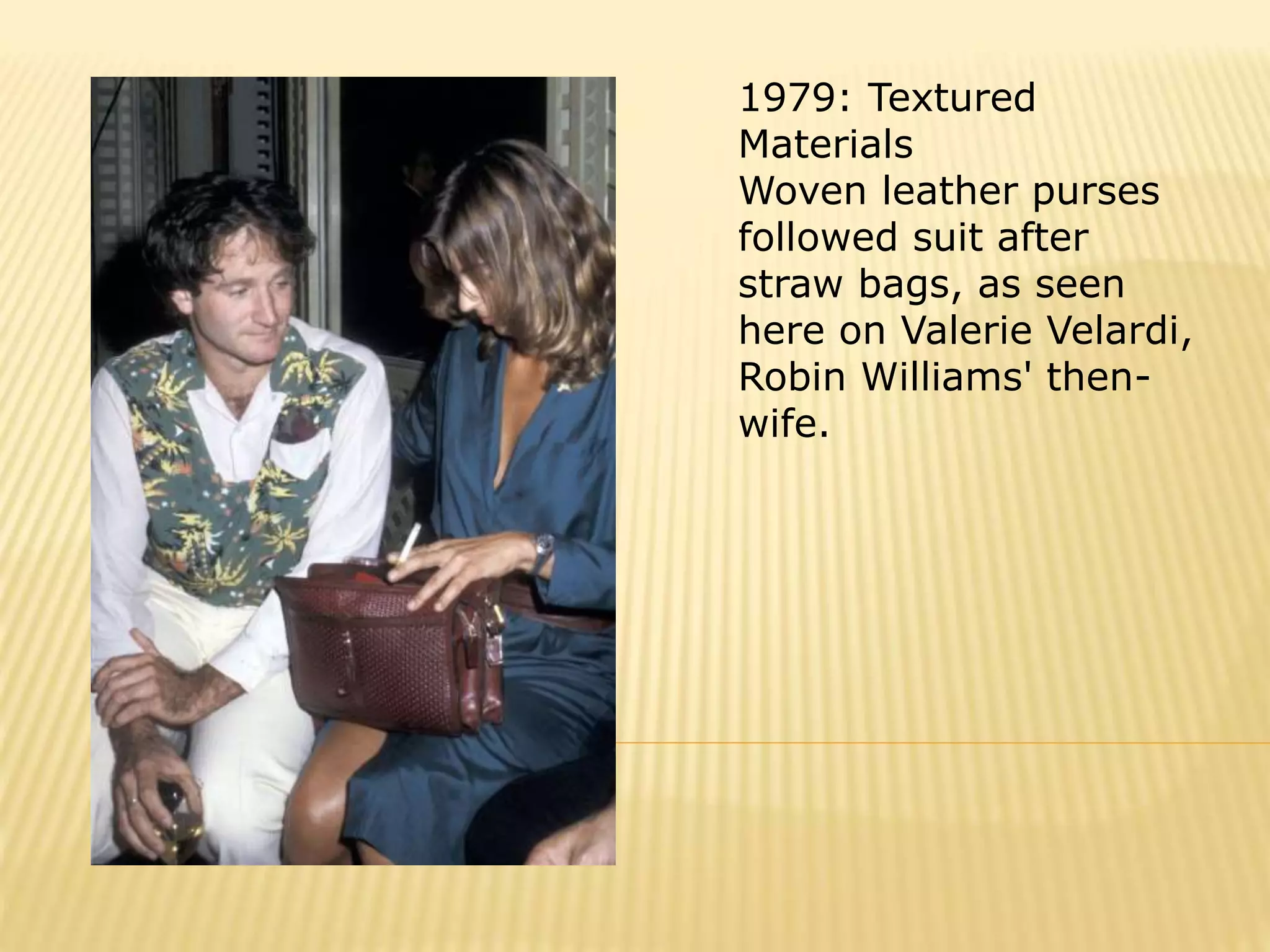 Handbag Evolution History From 1969 to 2018 | PPTX