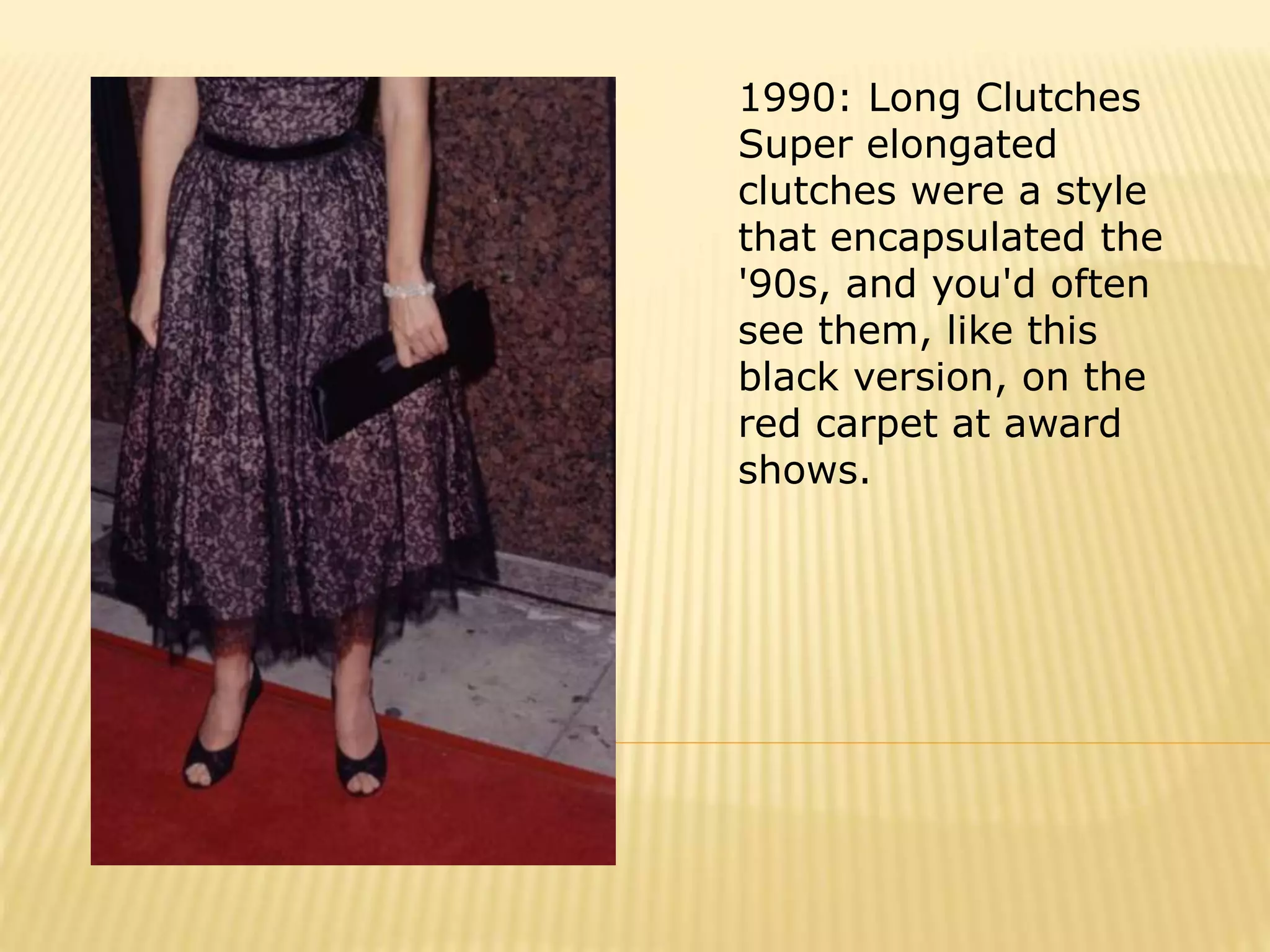 Handbag Evolution History From 1969 to 2018 | PPTX