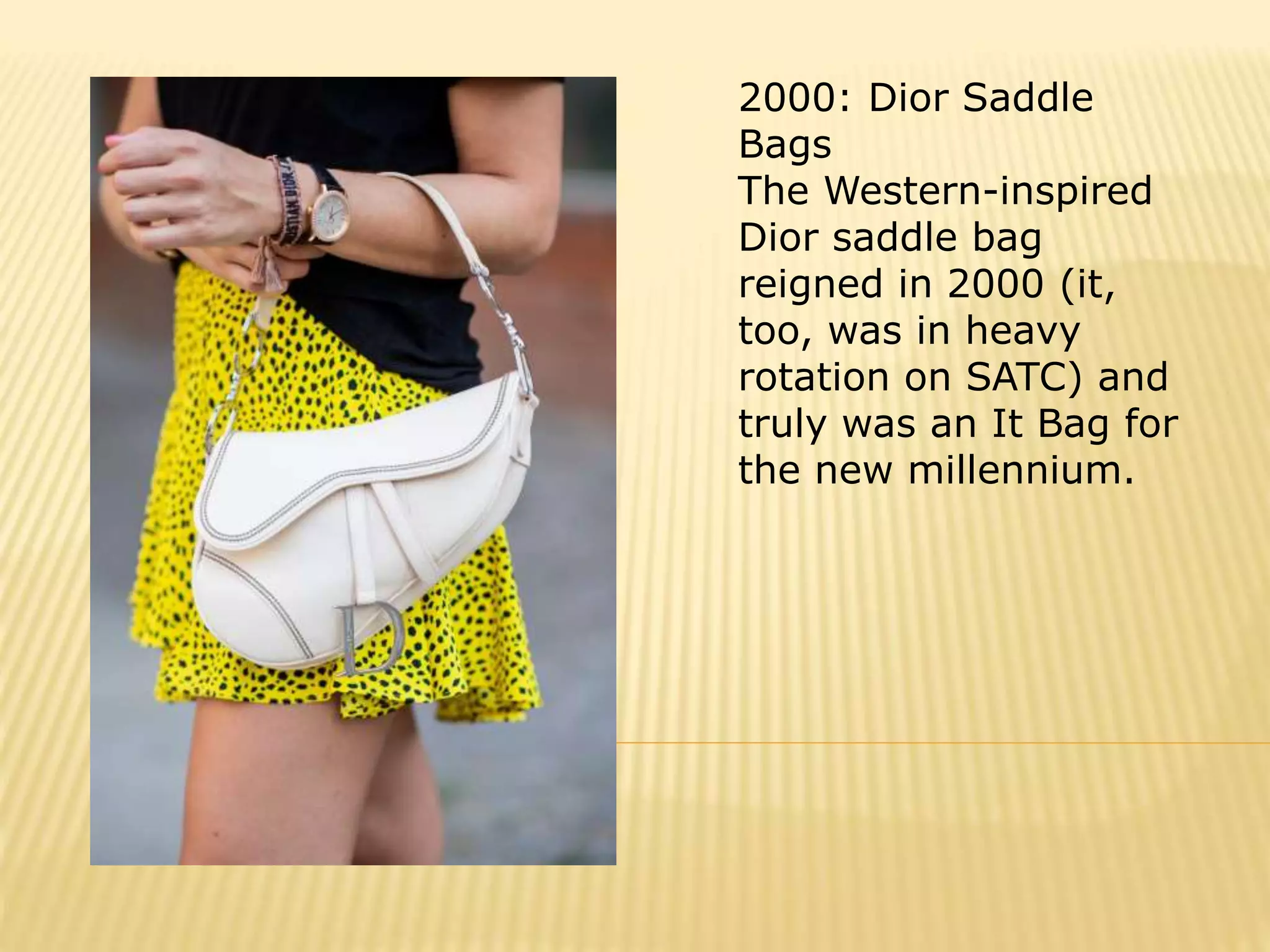 Handbag Evolution History From 1969 to 2018 | PPTX