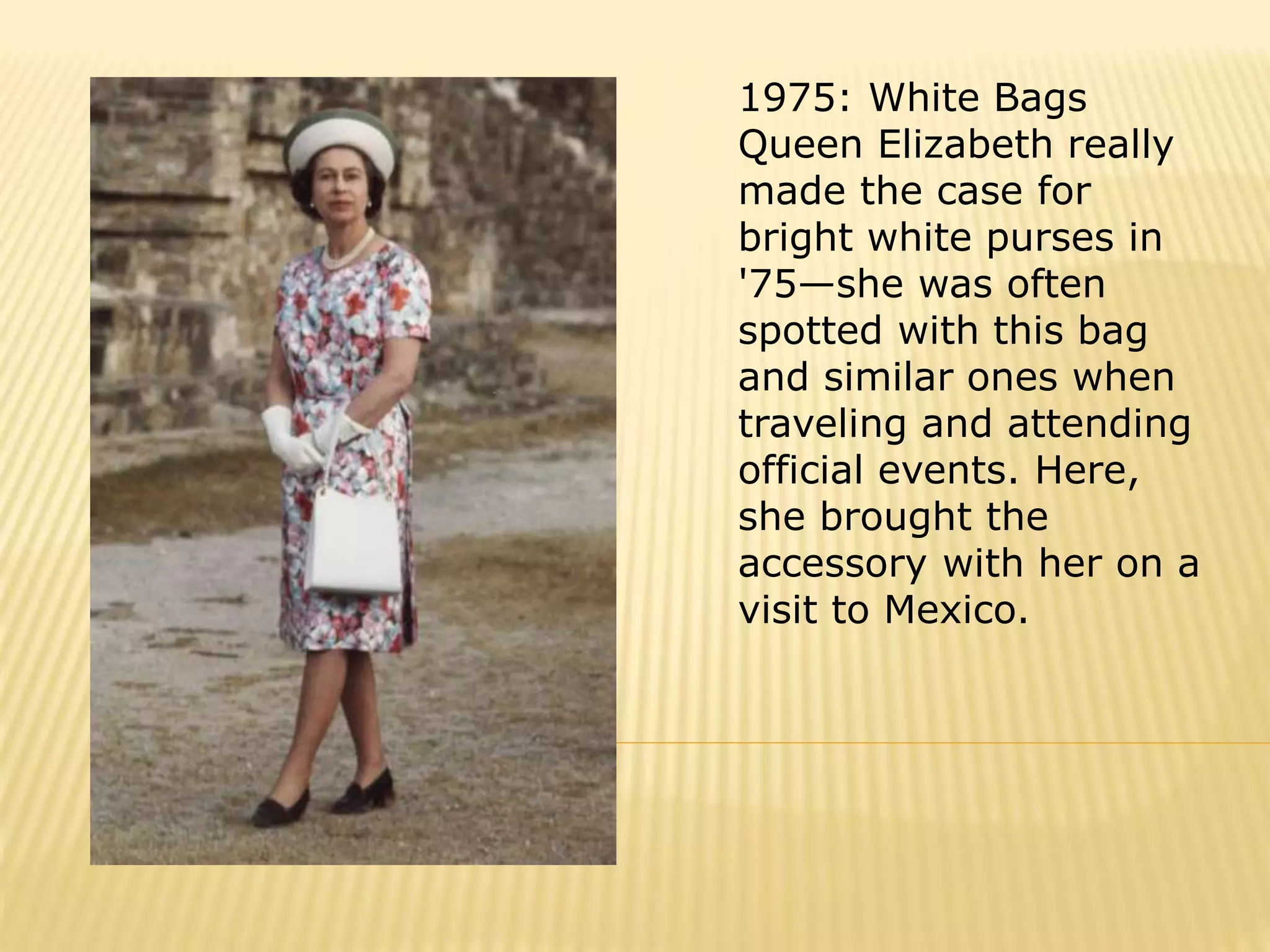 Handbag Evolution History From 1969 to 2018 | PPTX