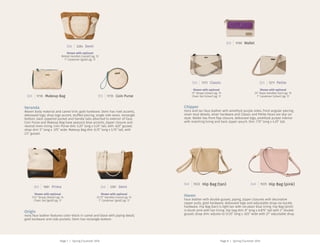 Miche Spring 2016 Catalog from Handbags By Melinda | PDF