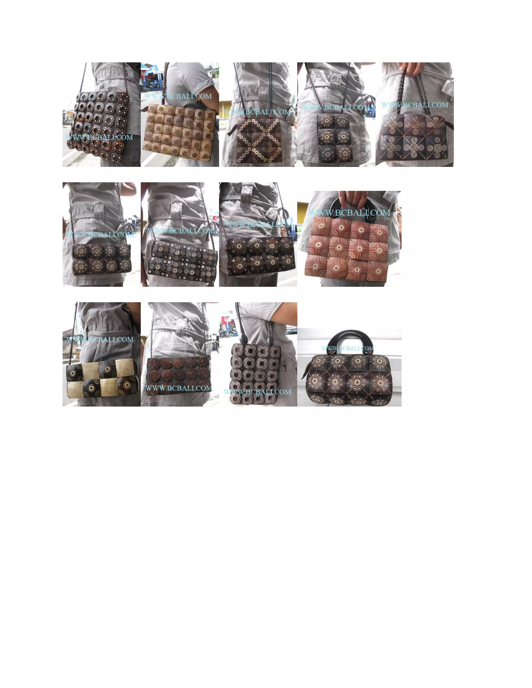 Handbag Wooden Coco Handmade | DOC | Arts and Crafts | Hobbies & Interests